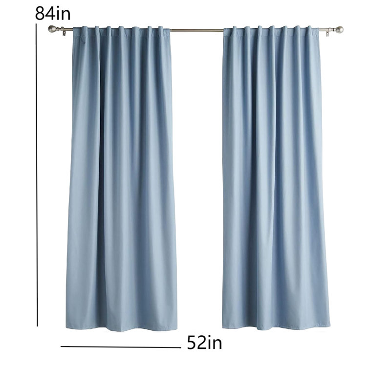 Eider And Ivory™ Terramuggus Polyester Blackout Curtain Pair Wayfair